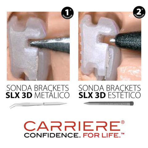 Sonda Brackets Carriere SLX 3D estético - Ortobao